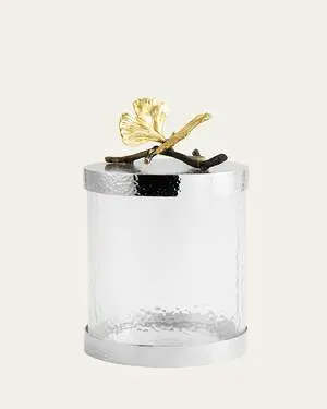 Michael Aram Butterfly Ginkgo Canister, Small Clear