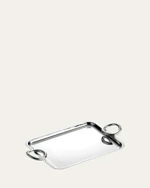 Christofle Vertigo Rectangular Tray - Silver