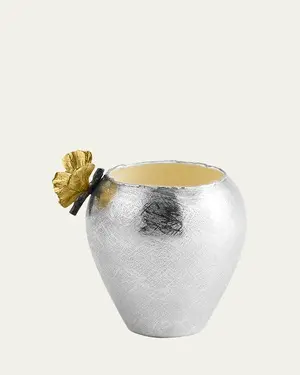Michael Aram Butterfly Ginkgo Bud Vase - Silver