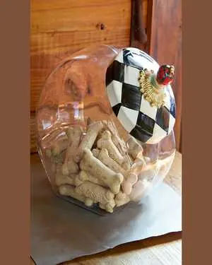 MACKENZIE-CHILDS Courtly Check Cookie Jar