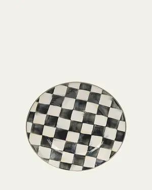 MACKENZIE-CHILDS Courtly Check Dinner Plate - One-color