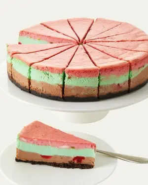 CHEESECAKE ROYALE Spumoni Cheesecake