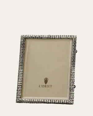 L'Objet Scales Platinum-plated Picture Frame - Multi