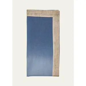 KIM SEYBERT Dip Dye Napkin - Blue Multi