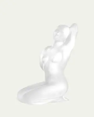 Lalique Small Aphrodite Nude Sculpture - Clear