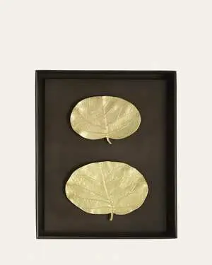Michael Aram Botanical Leaf Wall Art - Multi Colors