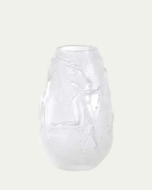 Lalique Nymphes Bud Vase - Clear