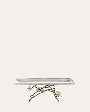 Michael Aram Butterfly Ginkgo Footed Centerpiece Tray - One-color