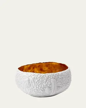 L'Objet Haas Mojave Dessert Small Bowl - White/gold