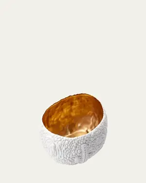 L'Objet Haas Mojave Dessert Bowl - White/gold