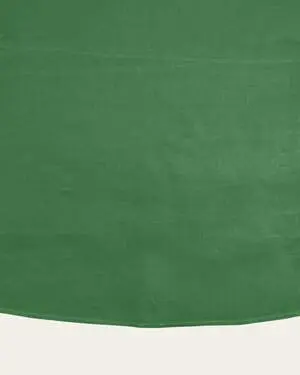 SFERRA Festival Round Tablecloth, 90"dia Emerald