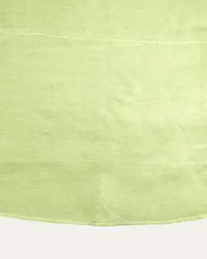 SFERRA Festival Round Tablecloth, 90"dia Kiwi