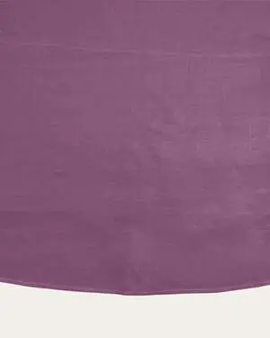 SFERRA Festival Round Tablecloth, 90"dia Lilac