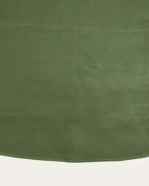 SFERRA Festival Round Tablecloth, 90"dia Sage