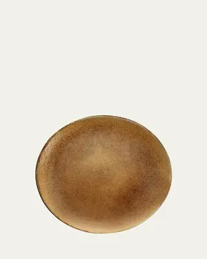 L'Objet Terra Dessert Plate Brown