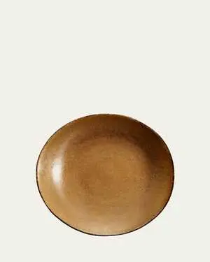 L'Objet Terra Soup Plate Brown