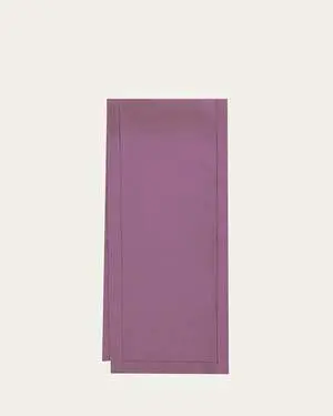 SFERRA Festival Table Runner, 15" X 90" Lilac