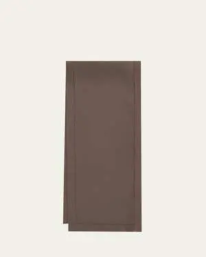 SFERRA Festival Table Runner, 15" X 90" Pewter