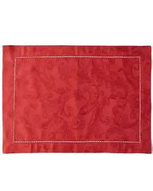 SFERRA Acanthus Jacquard Placemats, Set Of 4 One-color