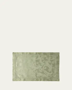 SFERRA Acanthus Jacquard Placemats, Set Of 4 Sage