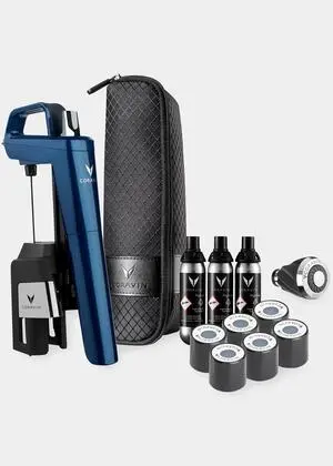 CORAVIN Model Six+ Wine Preservation System Midnight Blue