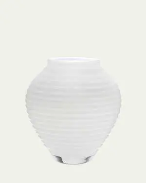 WILLIAM YEOWARD CRYSTAL Ariadne Vase, 11 - White