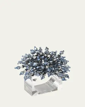 KIM SEYBERT Brilliant Napkin Ring - Blue
