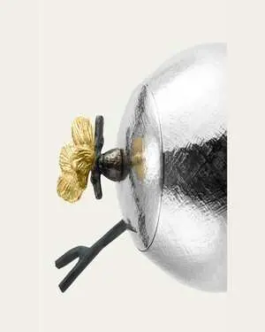 Michael Aram Butterfly Ginkgo Pot With Spoon