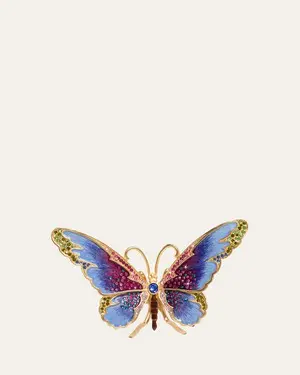 JAY STRONGWATER Large Butterfly Figurine - Multi