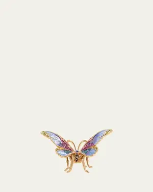 JAY STRONGWATER Large Butterfly Figurine