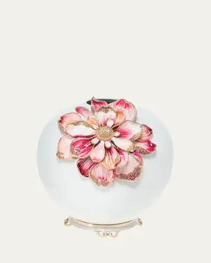 JAY STRONGWATER Magnolia Vase - Multi