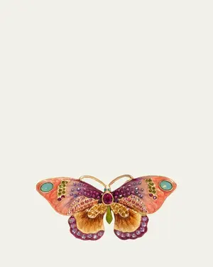 JAY STRONGWATER Small Butterfly Figurine Multi