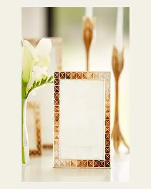 JAY STRONGWATER Pyramid Frame, 5" X 7
