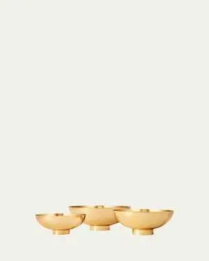 Aerin Sintra Footed Bowl - Gold