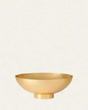 Aerin Sintra Footed Bowl - Gold