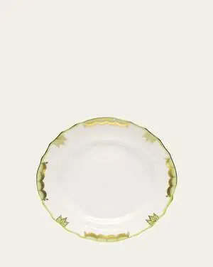 HEREND Princess Victoria Bread & Butter Plate - Green