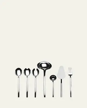 MEPRA Due 7-piece Full Serving Set Black