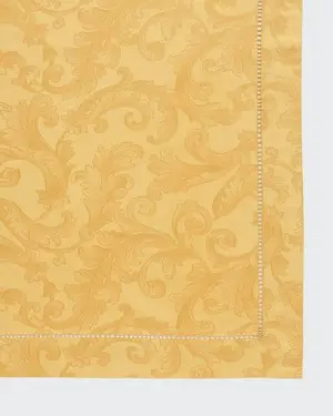 SFERRA Acanthus Jacquard Tablecloth 70" X 162" One-color