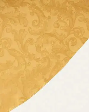 SFERRA Acanthus Jacquard Round Tablecloth
