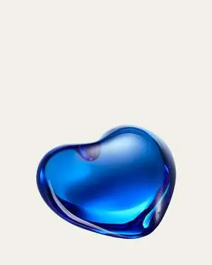 THE MARTHA, BY BACCARAT Puffed Heart Blue