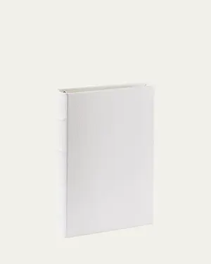 GRAPHIC IMAGE Large Clear Pocket Leather Photo Album