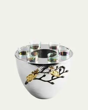 Michael Aram Gold Orchid Vodka Service - One-color