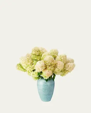 Aerin Calinda Tapered Vase - Blue