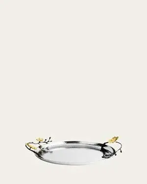 Michael Aram Gold Orchid Round Tray - One-color