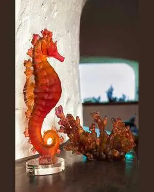 DAUM Coral Sea Medium Bowl, /red