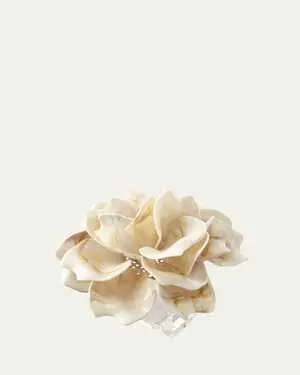 KIM SEYBERT Dahlia Napkin Ring - Ivory