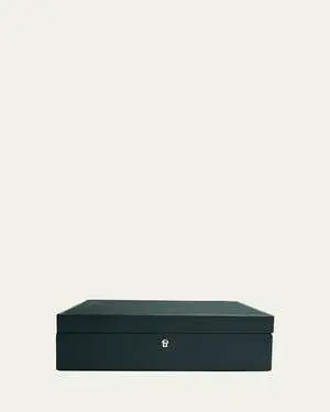 Wolf British Racing 10-piece Watch Box - Green