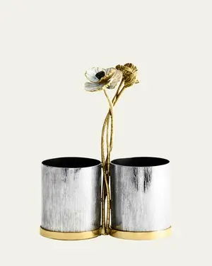 Michael Aram Anemone Cutlery Caddy - One-color