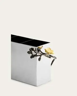 Michael Aram Gold Orchid Cutlery Caddy - One-color