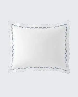 MATOUK India King Sham White/green